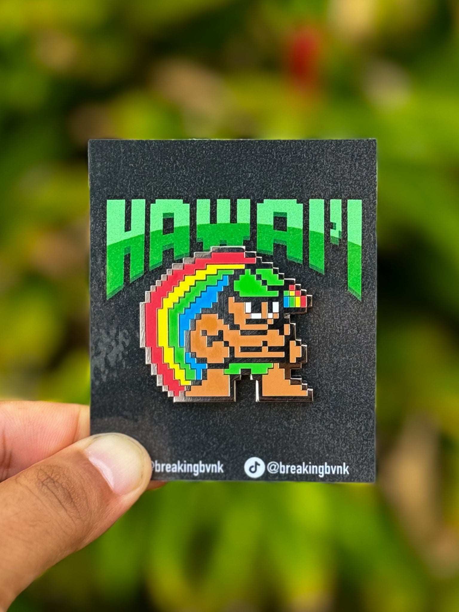 HI 8-bit Hard Enamel Pin – BREAKING BVNK